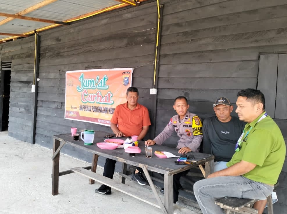 Dialog Jumat Curhat, Polisi Serap Aspirasi Warga Pangkalan Kerinci ...